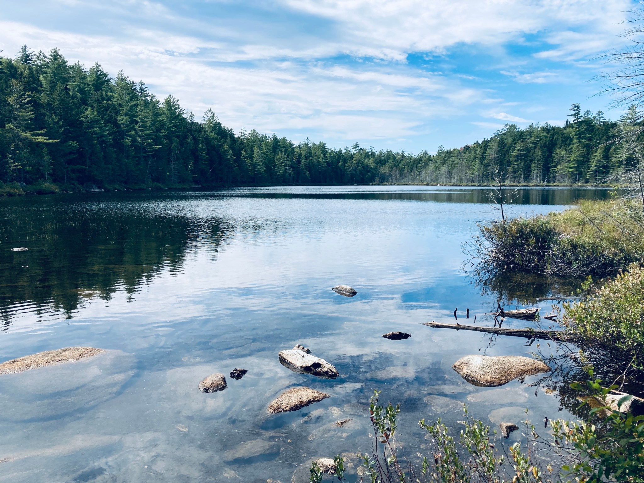 Celia and Jackson Ponds (Baxter State Park) – Hiking in Maine